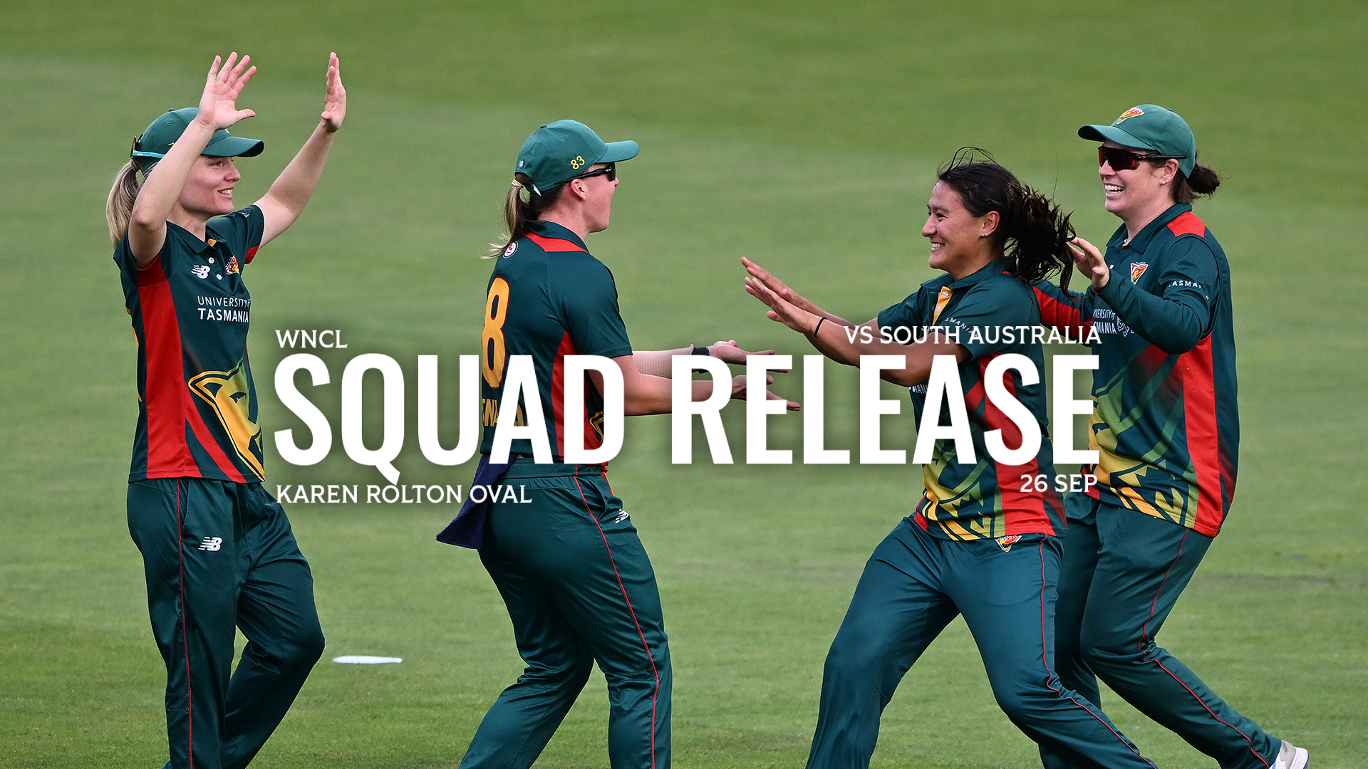 Tigers WNCL Squad Release vs SACA | Cricket Tasmania